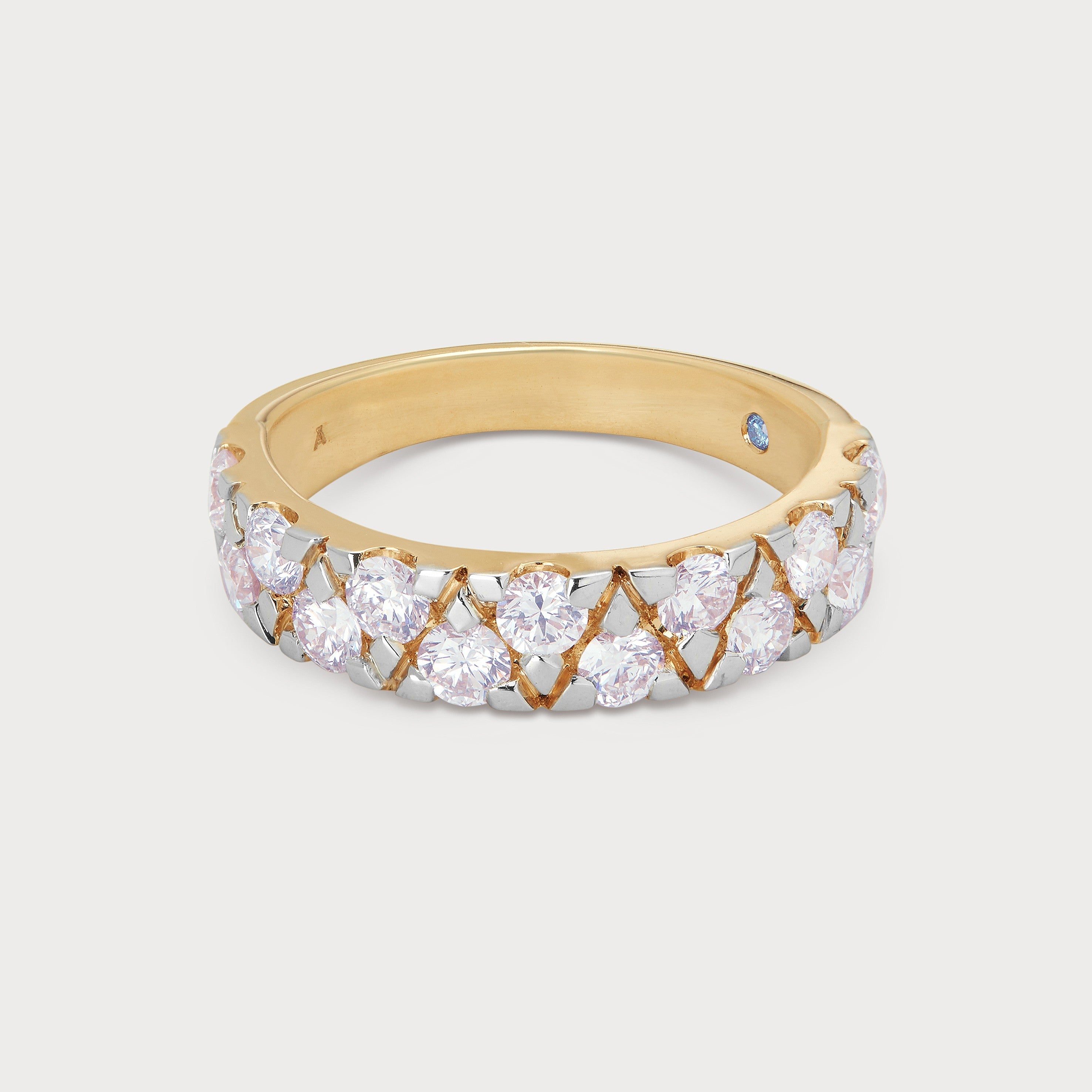 Aukera Women’s Diamond Lattice Band – The Echelon Band – Aukera Jewellery