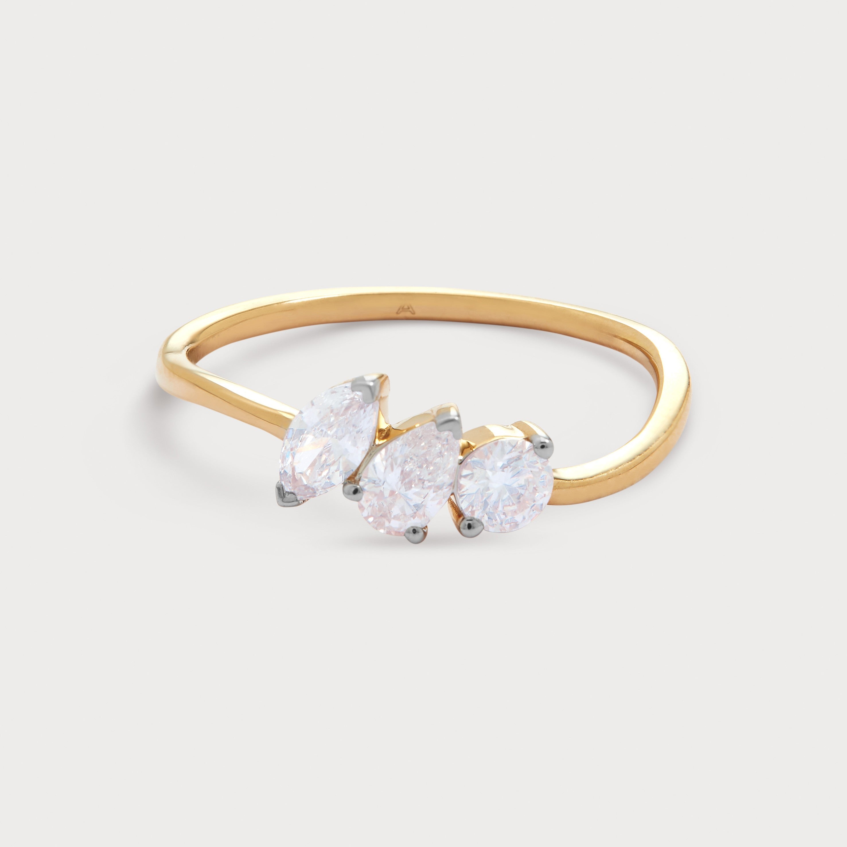 Aukera Women’s Diamond Engagement Ring – The Unity Ring – Aukera Jewellery